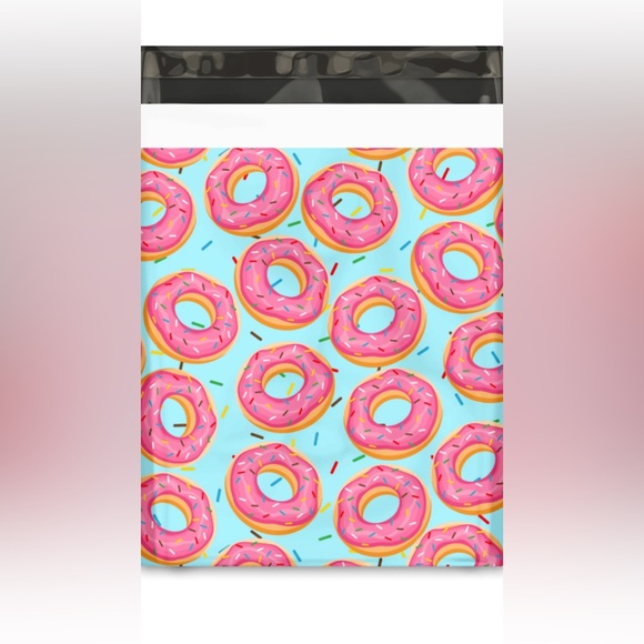 Poly Mailers | Office | 2 0x13 Extra Thick Heavy Duty Donut Designer ...